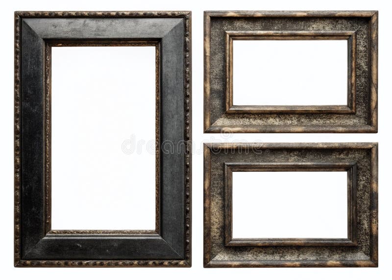 Dramatic Black Grunge Frames for Stylish Portraits a Collection of ...