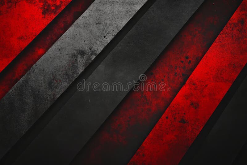 A Dramatic Black and Red Grunge Abstract Background with Distressed ...
