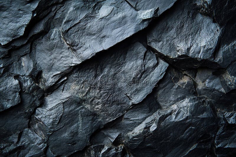 Dark Volcanic Stone Texture: Rugged Black Rock Background. Ideal for ...