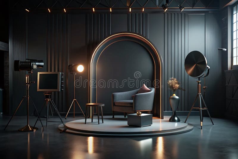 Dramatic Black Studio Lighting a Deep Dive into Elegant Photography ...