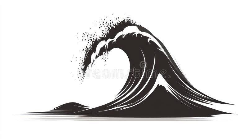 Single Sharp Foam Line Stock Illustrations – 7 Single Sharp Foam Line ...