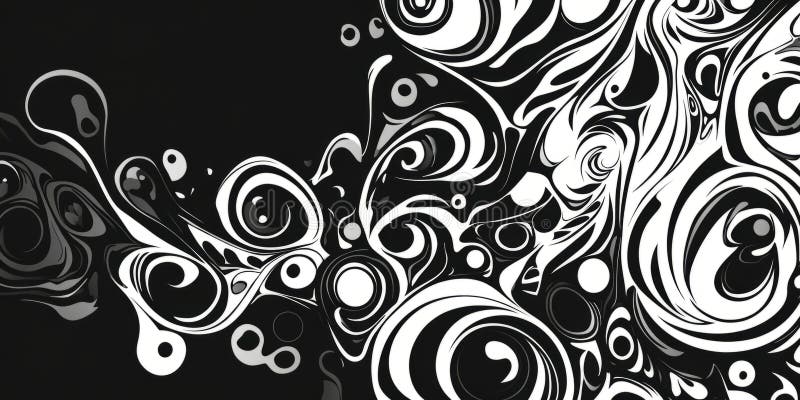 A Dramatic Black and White Background with Bold, Abstract Shapes and ...