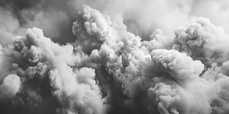 Dramatic Black White Cloud Formation Swirling Patterns Textures Stock ...