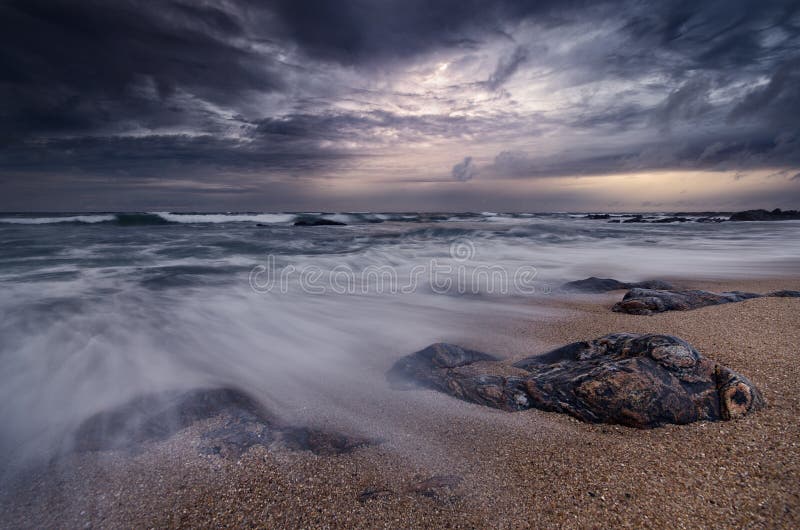 Dramatic blue blue scene stock photo. Image of holidays - 29662456