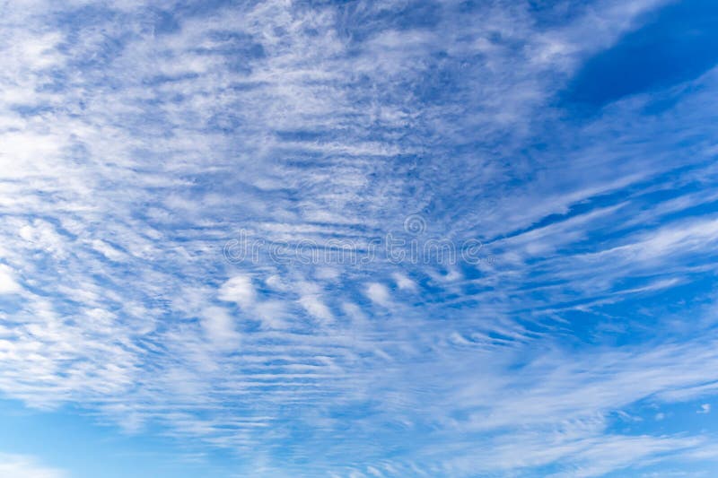 Dramatic Blue Sky with White Cloud at Morning at Outdoor Stock Photo ...