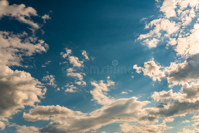 Dramatic blue sky stock image. Image of artistic, freedom - 263901863