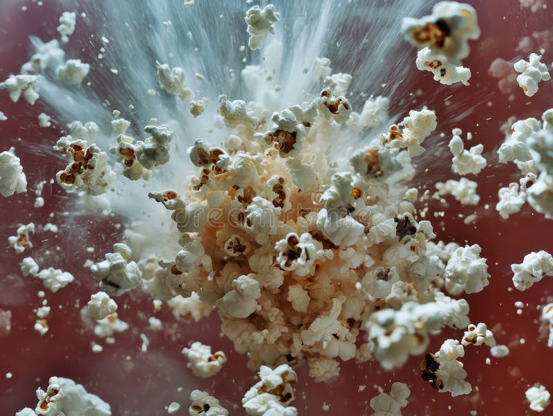 Dramatic Burst of a Popcorn-filled Balloon for Creative Design Concepts ...