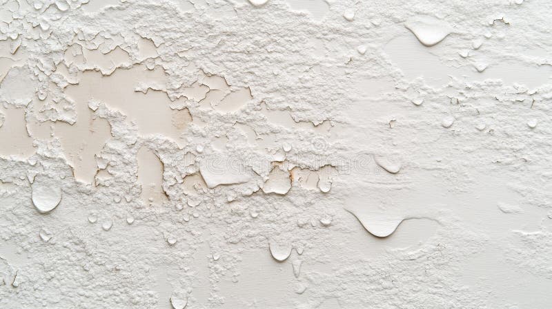 The Dramatic Ceiling, Marked by Water Seepage, Displays an Intricate ...