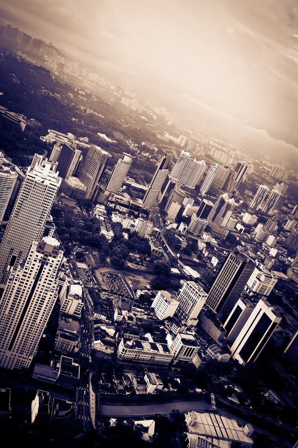 Dramatic city stock image. Image of aerial, modern, metropolis - 22745821