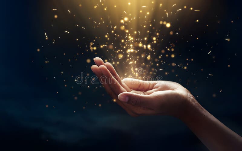 Close-up Cinematic Hand Gesture: a Powerful, Expressive Human Hand ...