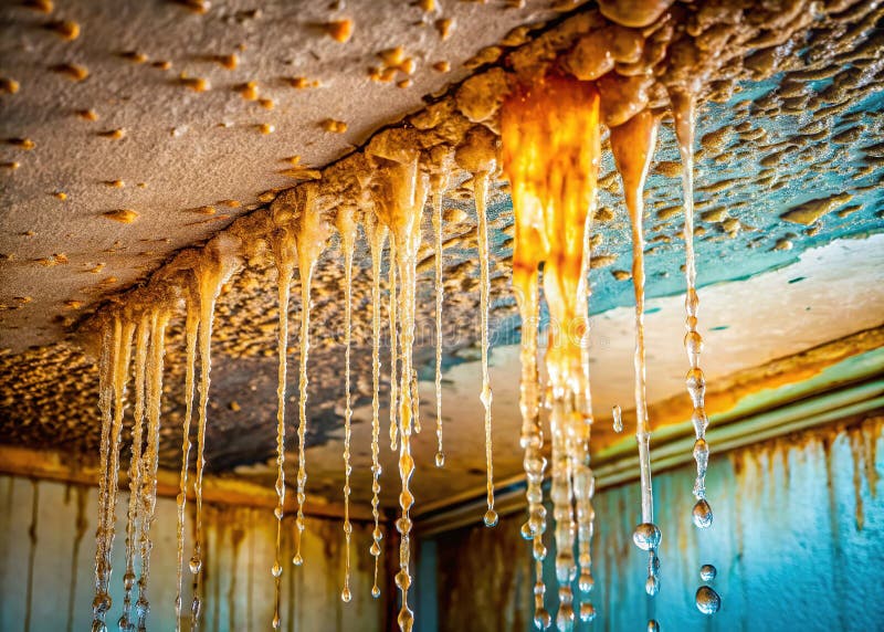 A Dramatic CloseUp of a Leaky Ceiling Conceptual Photography Exploring ...