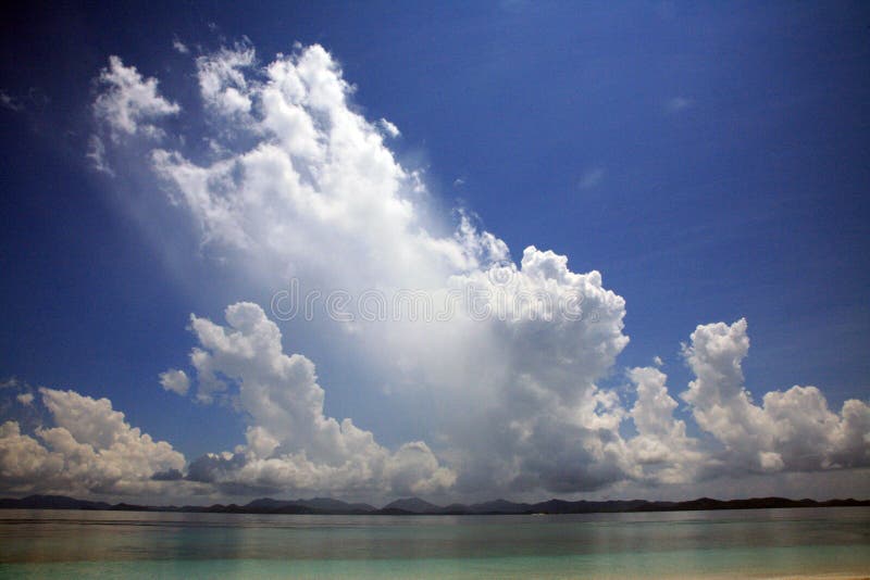 Dramatic clouds stock photo. Image of weather, calm, blue - 3934114
