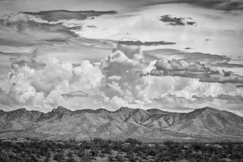 Dramatic Clouds Above Mountain Stock Image - Image of season, weather ...