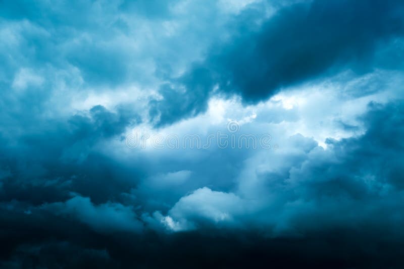 Dramatic Clouds Background stock image. Image of thunderstorm - 301583031