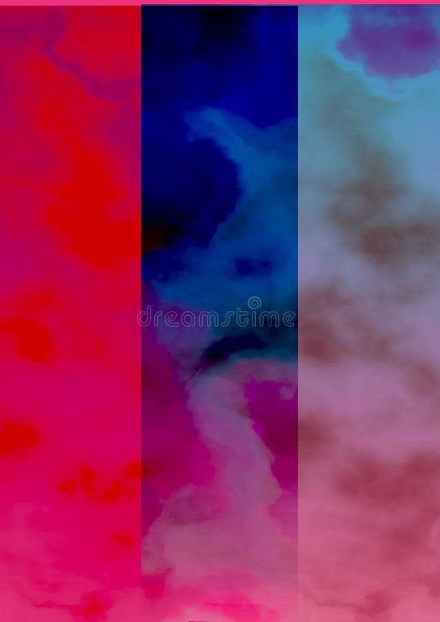 Three Dramatic Lamps Interior Background Stock Illustration ...