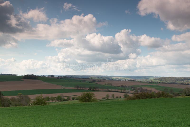 A Dramatic Cloudscape Above the Rolling Hills of Fromberg in the Dutch ...