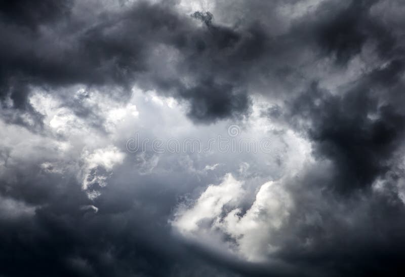 Dramatic Cloudscape Background Stock Photo - Image of background, dark ...