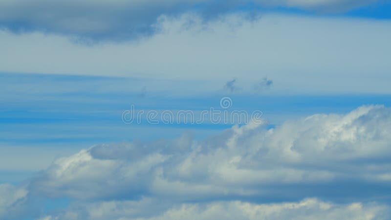 Dramatic Cloudscape Background. Nature Weather Blue Sky. Time Lapse ...