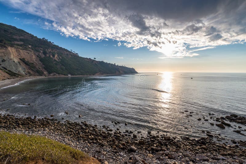 Dramatic Cloudscape Over Bluff Cove Stock Photo - Image of beautiful ...