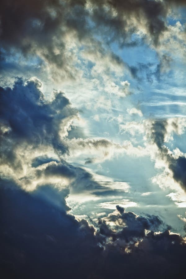 Dramatic Cloudy Sky - Stock Image - Everypixel