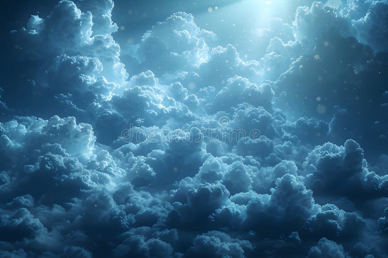 Dramatic Cloudy Sky with Sunlight Breakthrough - Perfect for ...