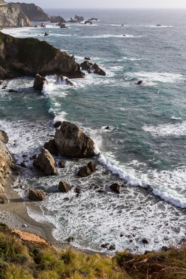 Dramatic coast-line stock image. Image of explore, splash - 56578669