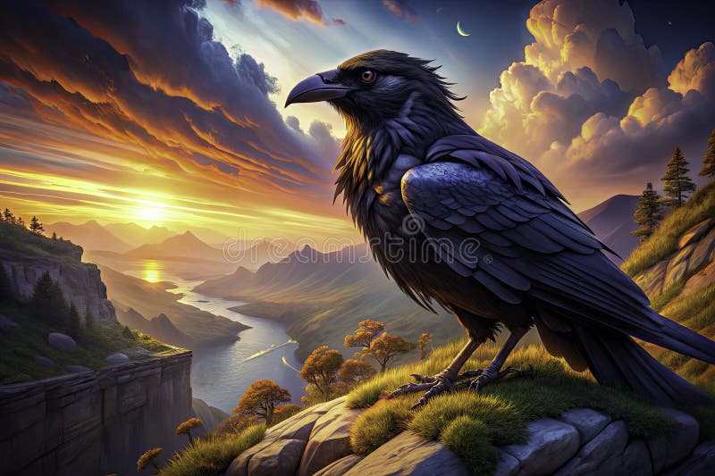 Dramatic Crow Esports Logo a Powerful Emblem for a Professional Gaming ...