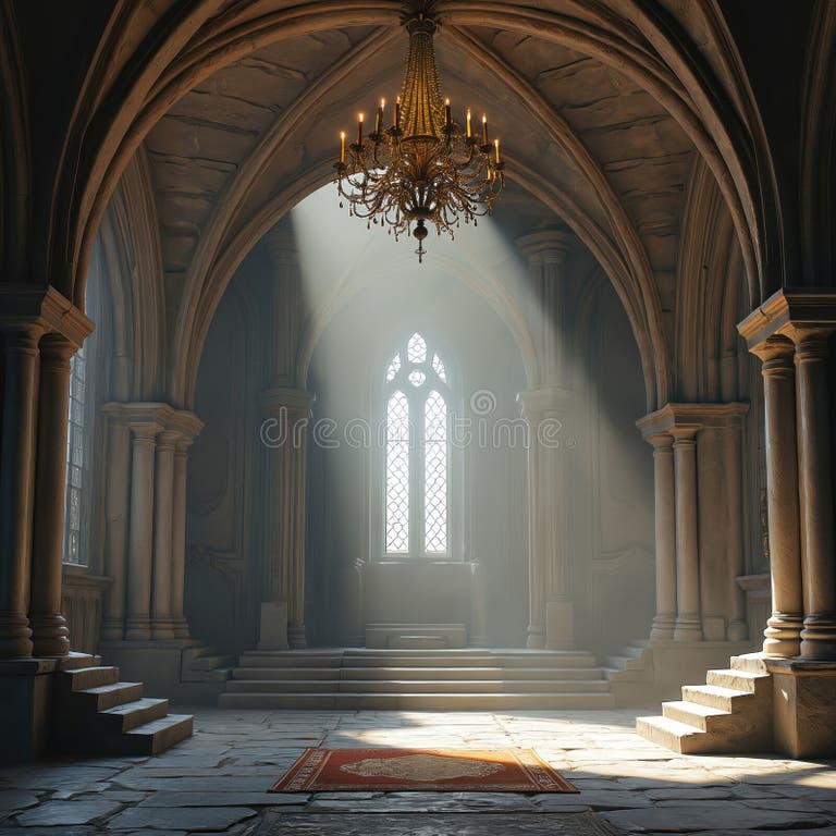 Gothic Throne Room Interior Stock Illustrations – 550 Gothic Throne Room Interior Stock ...