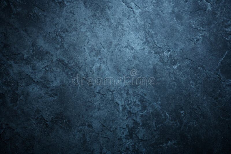 Dark Black Phantom Blue Stone Concrete Texture Background Stock ...