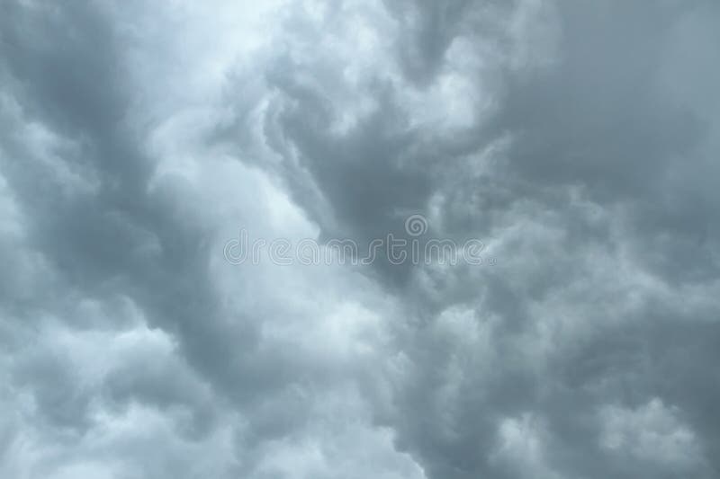 Dramatic, Dark, Blue Cloudy Sky Overlay, Sky-overlays. Dramatic Sky and ...