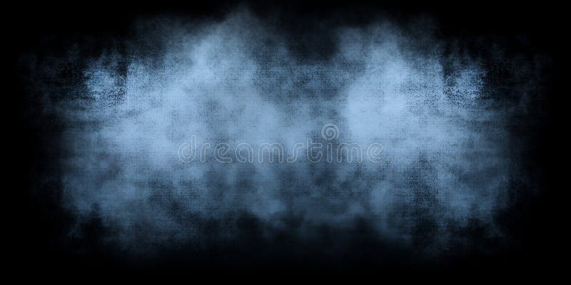 Dramatic Dark Blue Grunge Texture Background Smoky Abstract Design ...