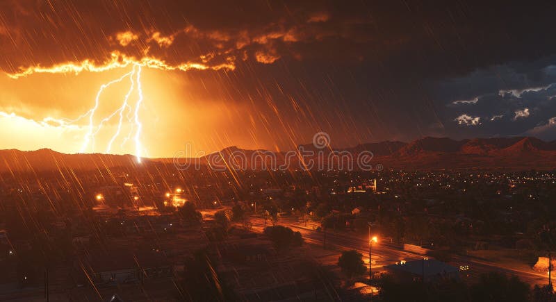 Dramatic Dark Clouds with Impending Stormy Weather are Looming Over the ...