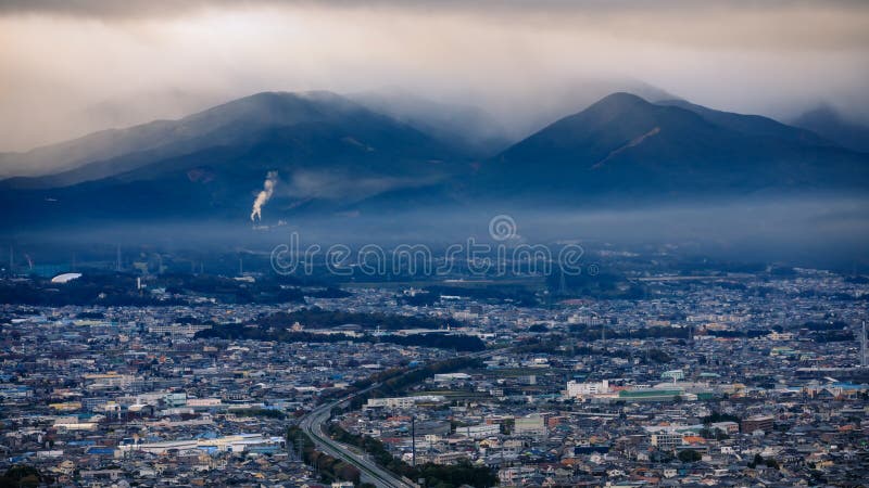 Smog layer above Lima stock photo. Image of infrastructure - 75438472