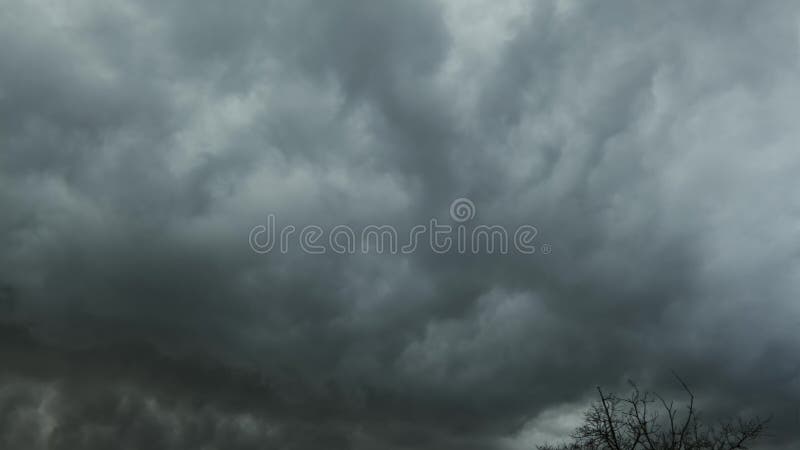 Dark storm clouds moving stock footage. Video of heaven - 310513014