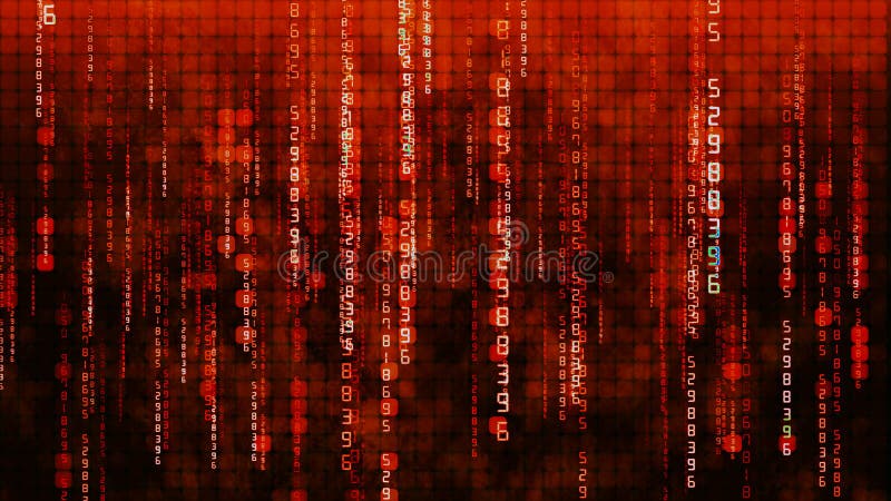 A Dramatic Digital Presentation Showing a Vibrant Red and Deep Black ...