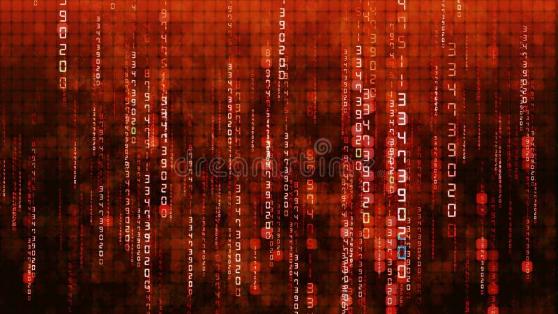 A Dramatic Digital Presentation Showing a Vibrant Red and Deep Black ...