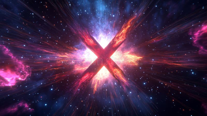 A Dramatic Display of Light and Form is Created As Bright, Vibrant ...