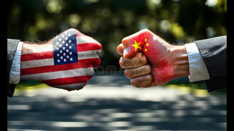 Dramatic Display of Unity and Conflict between USA and China Hands ...