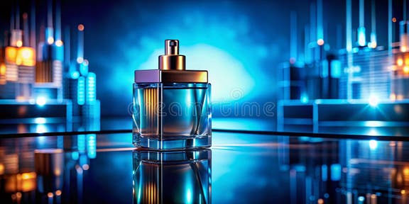 Dramatic Double Exposure Studio Shot Modern Product Presentation with a ...