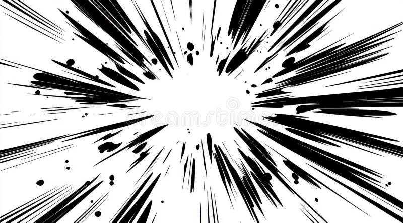 A Dramatic Dynamic Explosion Effect Presented in an EyeCatching Manga ...