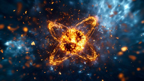 Dynamic Visualization of Nuclear Fission Reaction with Intense Energy ...