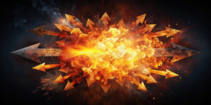 A Dramatic Explosion Captured in the Midst of Motion Indicated by a ...