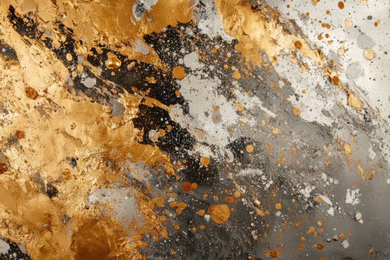 A Dramatic Explosion of Metallic Paints in Gold, Silver, and Bronze ...