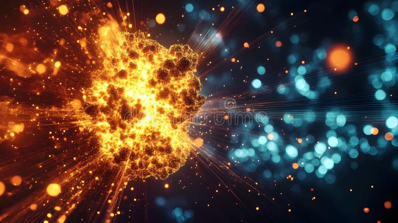 Dramatic Explosion of Uranium during Nuclear Fission Releasing Intense ...