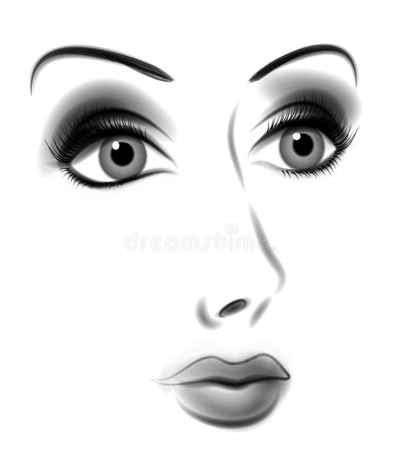 Dramatic Features Stock Illustrations – 5,840 Dramatic Features Stock ...