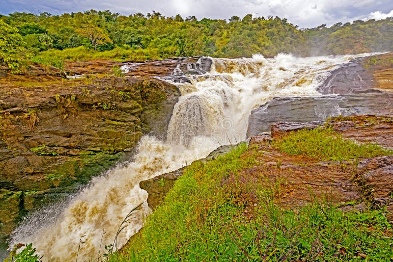 Dramatic Falls in the Wilds Stock Image - Image of east, cascade: 37881651