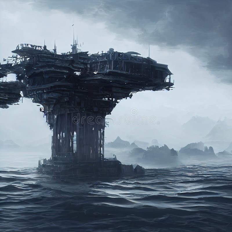 Scifi Building Alien Exterior Stock Illustrations – 314 Scifi Building ...