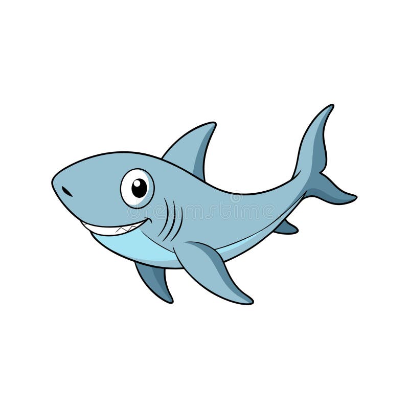 Dramatic Ghost Shark Artwork in Ocean Setting Stock Image ...