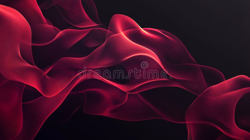 A Dramatic Gradient Background Blending from Deep Crimson To Black ...