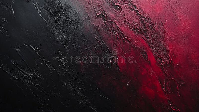 A Dramatic Gradient Blending Dark Crimson and Jet Black, with Rich ...